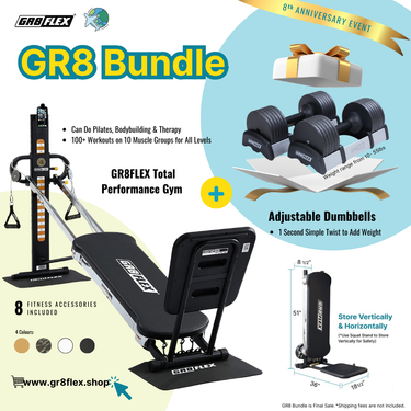 GR8FLEX Total Performance Home Gym - Lifetime Warranty | GR8FLEX